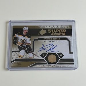 Upper Deck | Other | 819 Ud Spx Super Scripts Danton Heinen Autograph ...